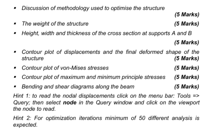 Solved A tapered box beam is made of material with | Chegg.com
