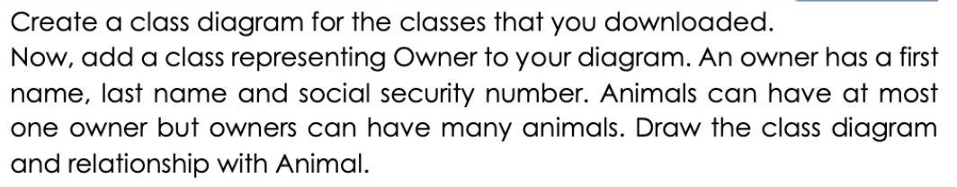 Solved Create a UML class diagram. Select Class | Chegg.com