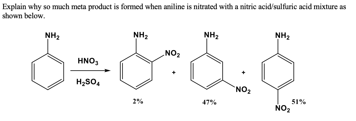 Solved Explain why so much meta product is formed when | Chegg.com
