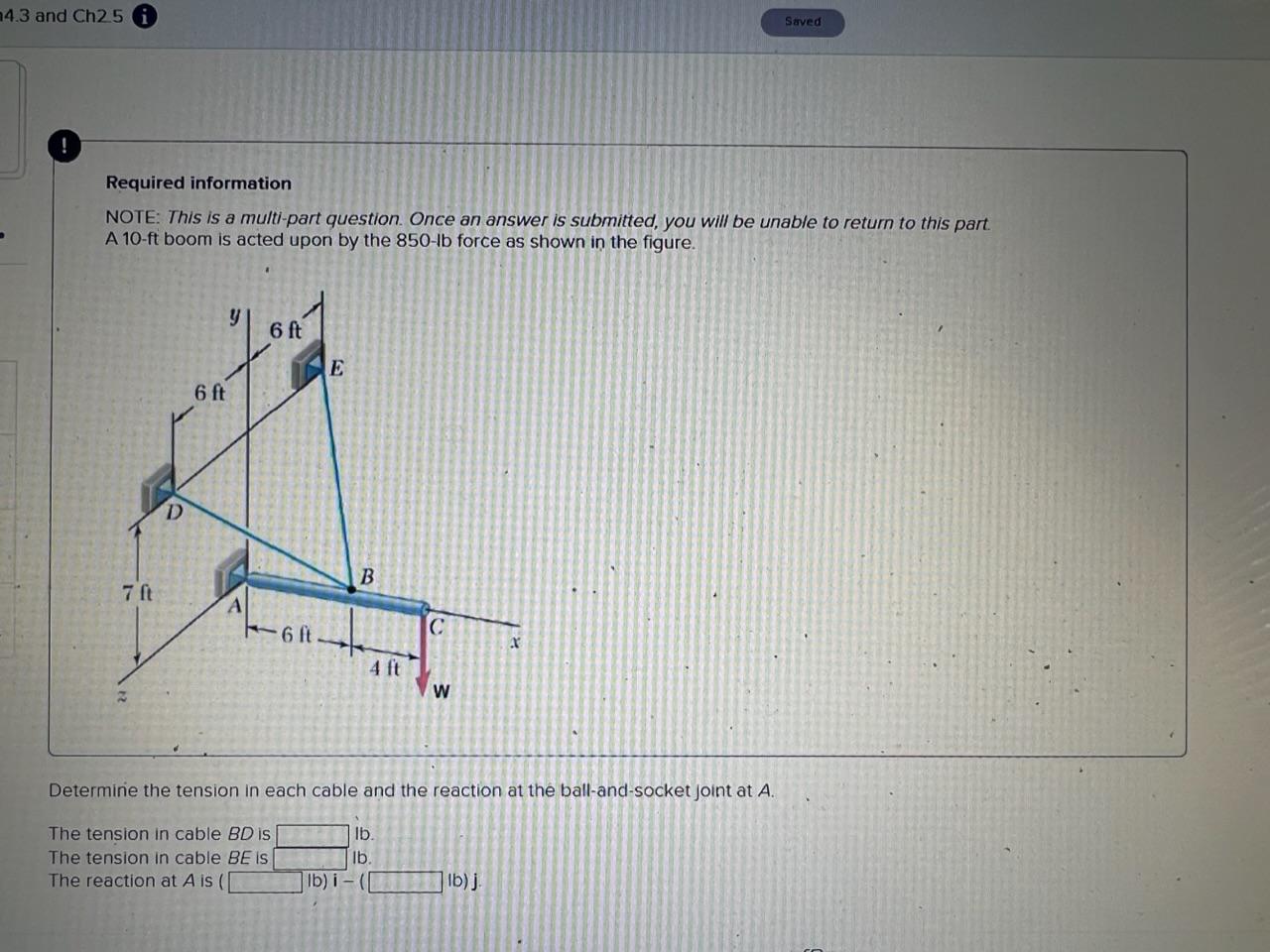Solved Required information NOTE: This is a multi-part | Chegg.com