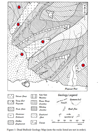 Solved Appendix 1: Outcrop Rock Units \& Geotechnical | Chegg.com
