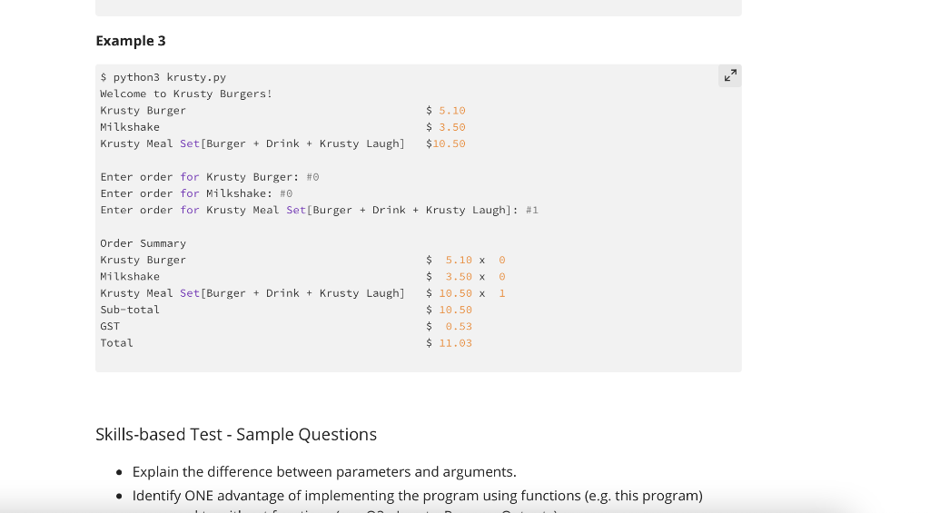 Solved Q3 - Functions - Programming Exercise Write functions | Chegg.com