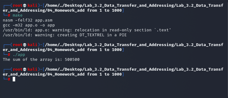 Solved Assembly Language: Question: Write a i386-32 bits | Chegg.com
