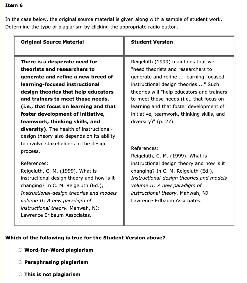 Solved Item 5 In the case below, the original source | Chegg.com