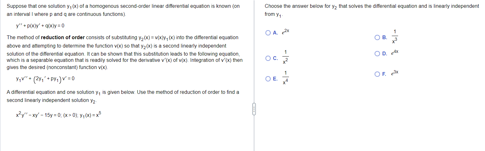 Solved an interval I where p and q are continuous | Chegg.com