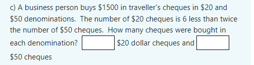 Solved The answer should be 30 for 20$ and 18 for 50$ but do | Chegg.com