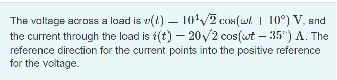 Solved Question 34:Determine the power factor for the | Chegg.com
