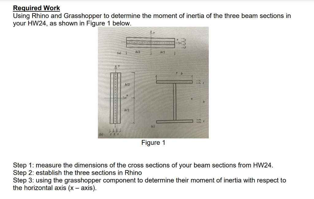 Required Work Using Rhino and Grasshopper to | Chegg.com