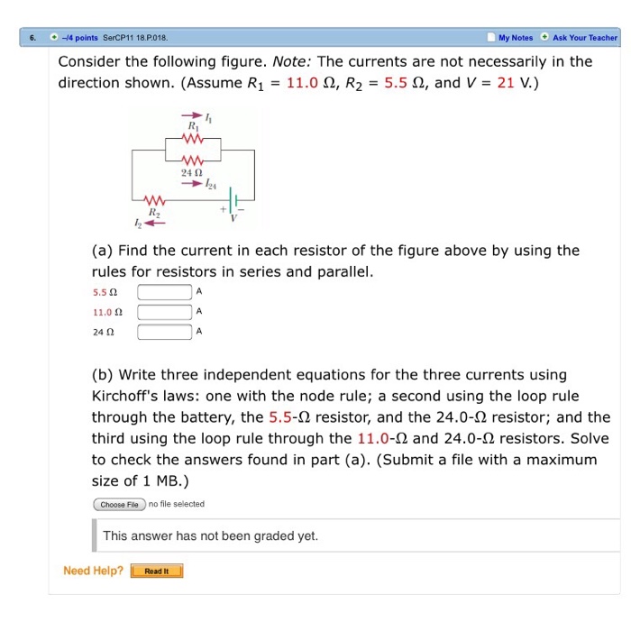 Solved 6 4 Points Sercp11 18 P 018 My Notes Ask Your Te