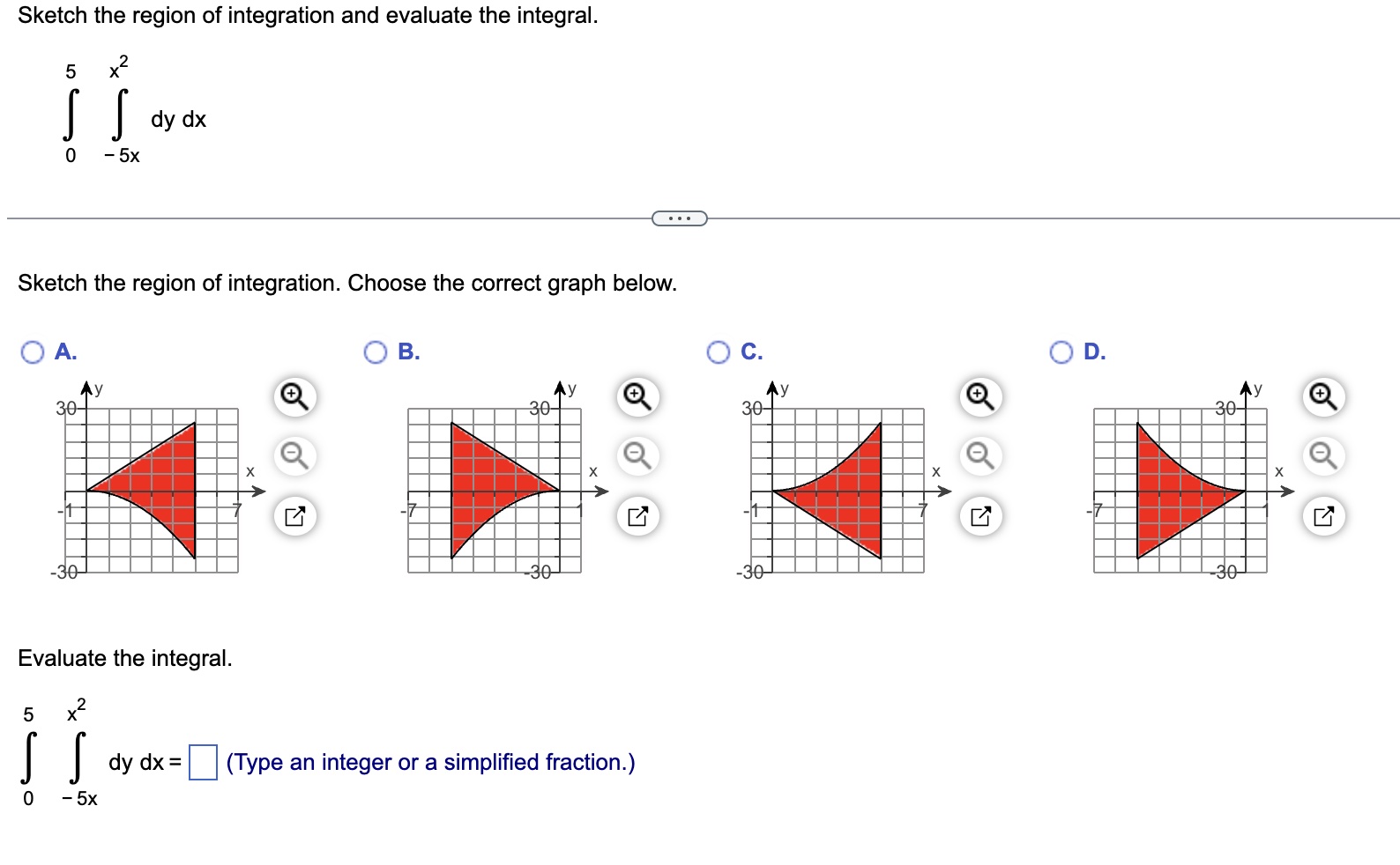 Solved Sketch the region of integration and evaluate the | Chegg.com