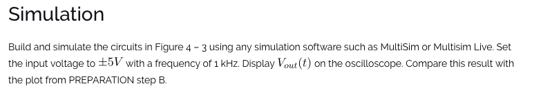 Solved Simulation Build and simulate the circuits in Figure | Chegg.com