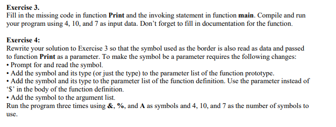 Solved I need help with these exercises Thank you, language | Chegg.com