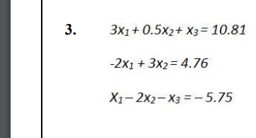 Solved Using the Cramer Method, the unknowns in the set of | Chegg.com