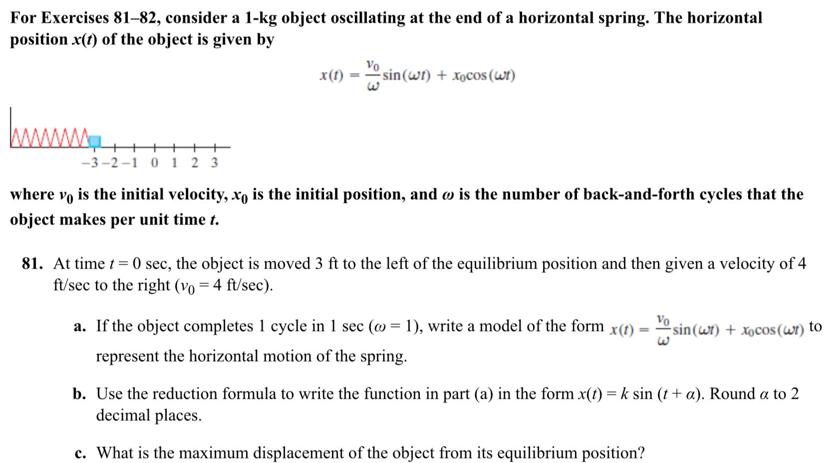 Solved For Exercises 81-82, consider a 1-kg object | Chegg.com