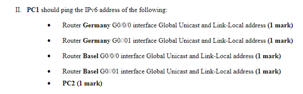 Solved Addressing Table Device IP Address/Mask Default | Chegg.com