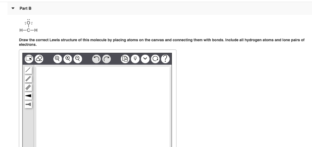 Solved Part A :C=O=C1: Draw the correct Lewis structure of | Chegg.com