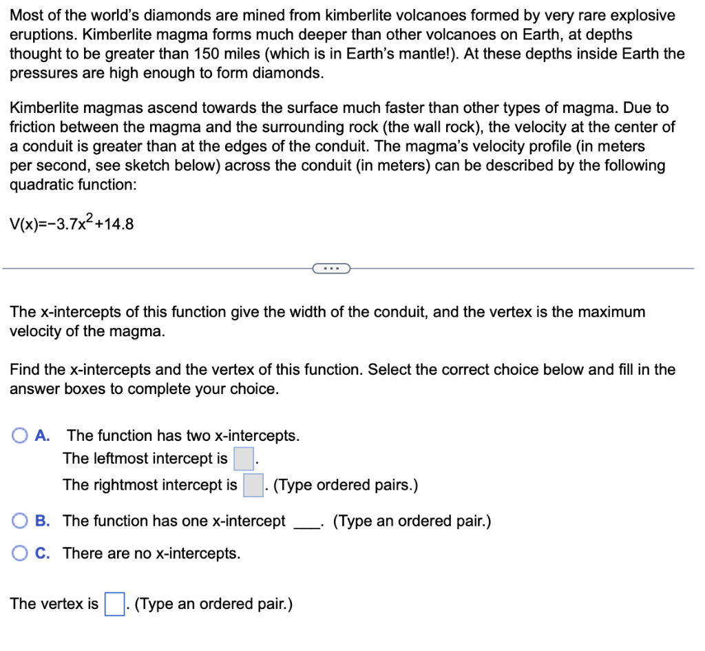 Solved Most of the world's diamonds are mined from | Chegg.com