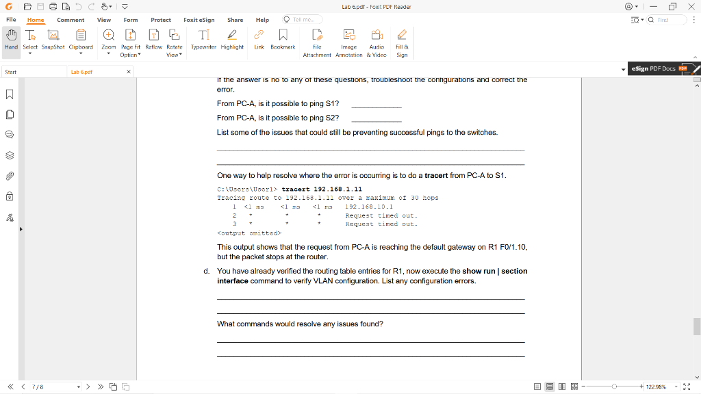 Addressing TableObjectives Part 1: Build the Network | Chegg.com