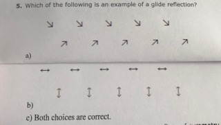 Solved s. Which of the following is an example of a glide | Chegg.com