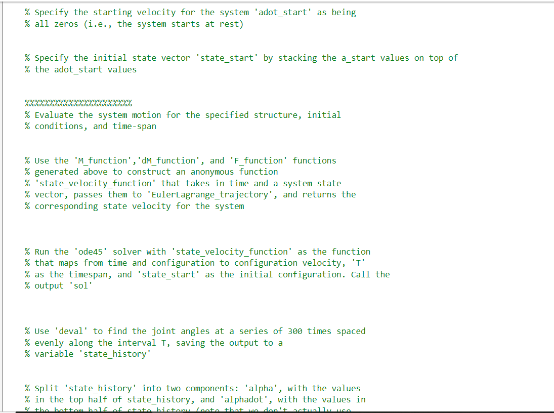 Solved Make an animated plot of a 3D a 3-link arm, with each | Chegg.com