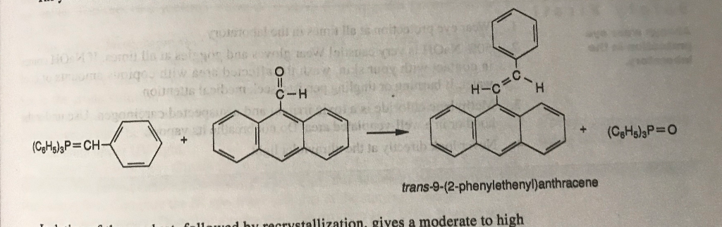 Solved C-H (C6H5)3P = O + (GH5)3P = CH | Chegg.com