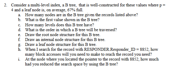 RESPONDER.Responder_ID:2. Consider a multi-level | Chegg.com
