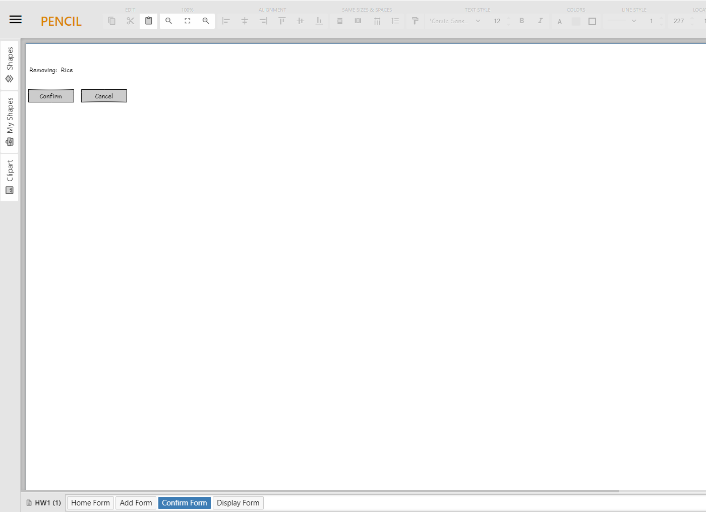 Solved The document is a wireframe for a Web application | Chegg.com
