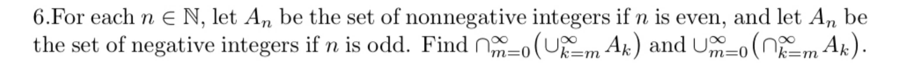 Solved For each ninN , ﻿let A_(n) ﻿be the set of natural | Chegg.com