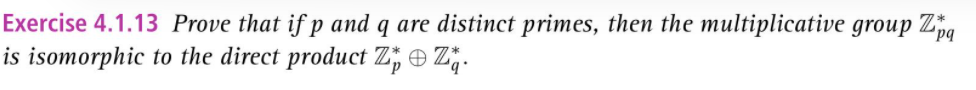 Solved Exercise 4.1.13 Prove that if p and q are distinct | Chegg.com