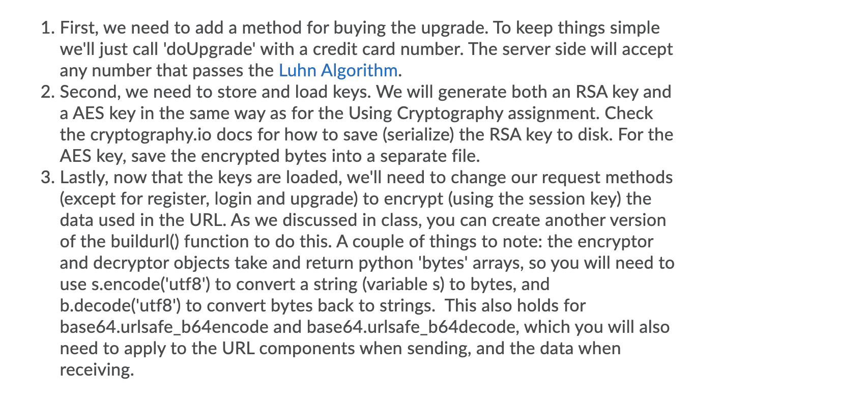 Solved 1. First, we need to add a method for buying the | Chegg.com