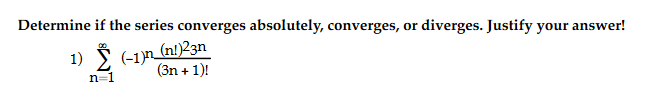 Solved it is read as (-1) raise to the power of n then the | Chegg.com