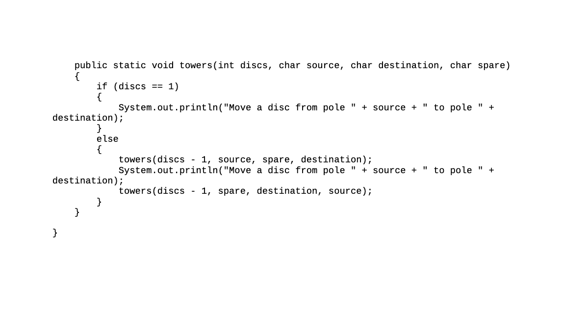 Solved 6. Write a recursive method that counts the number of | Chegg.com