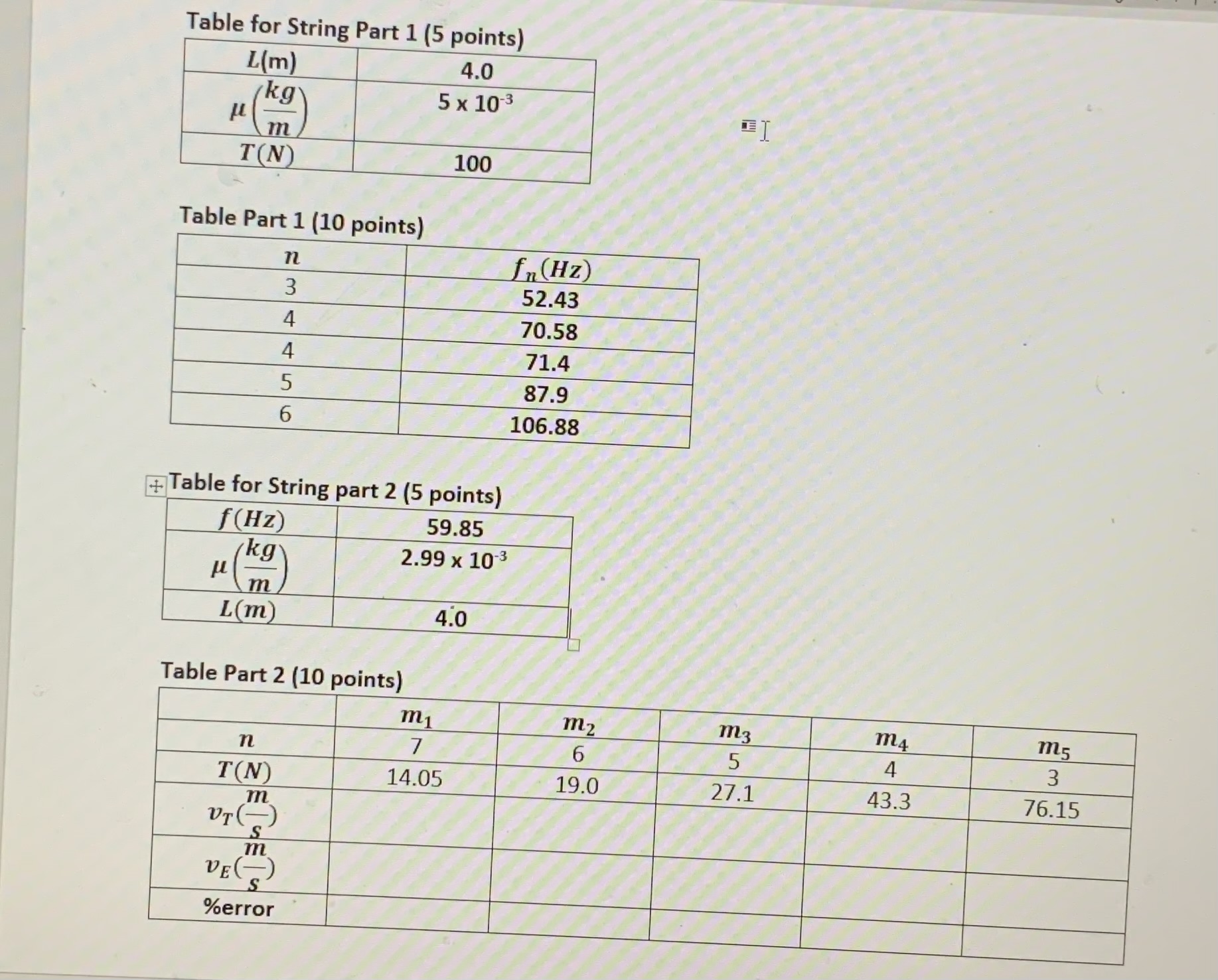 Having trouble trying to figure out the math for | Chegg.com