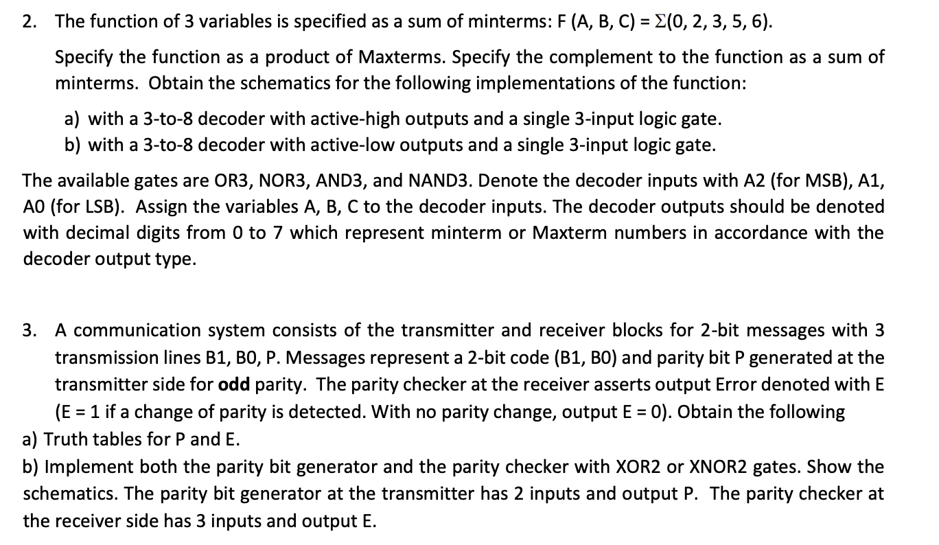 Solved **Answer each part of the question in a | Chegg.com