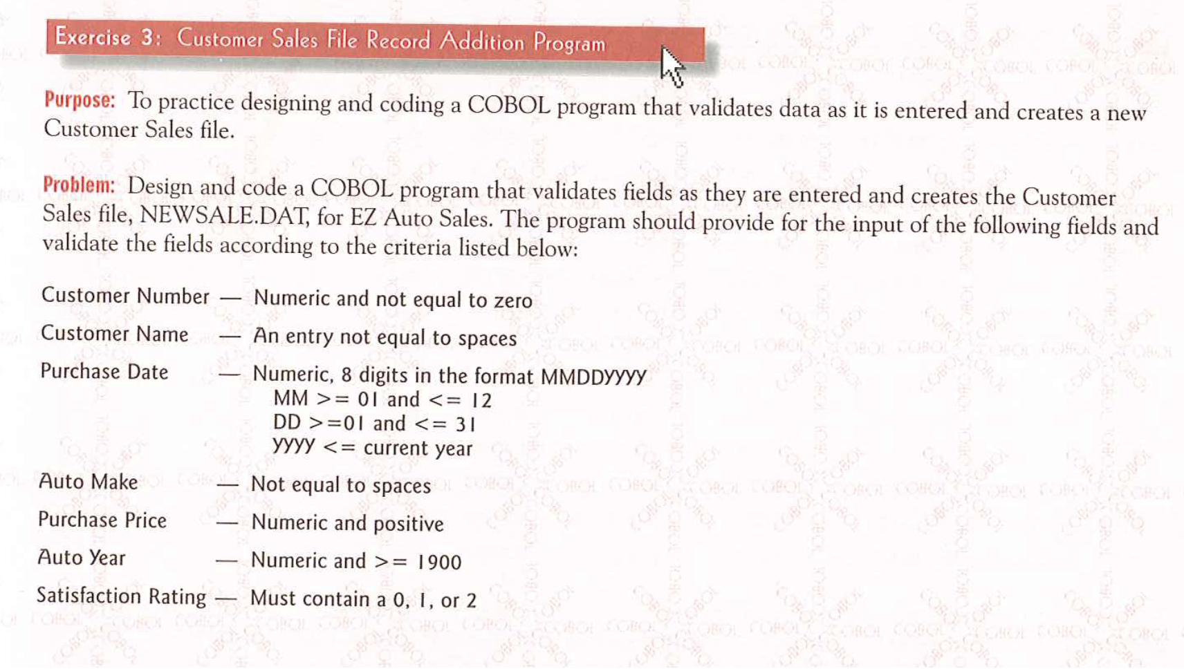 Solved Assignment: Ex4-3 pages 147−148 40 points **Make sure | Chegg.com