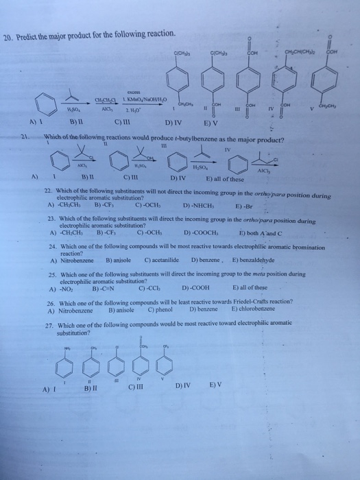 Solved Predict the major product for the following reaction. | Chegg.com Solved Predict the major product for the following reaction. | Chegg.com