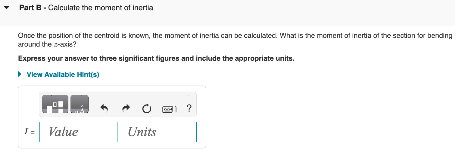 Solved Since the widths of the two flanges are not the same, | Chegg.com
