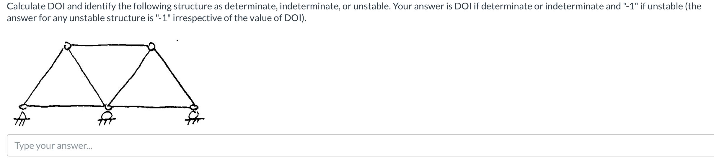 Solved Calculate DOI and identify the following structure as | Chegg.com
