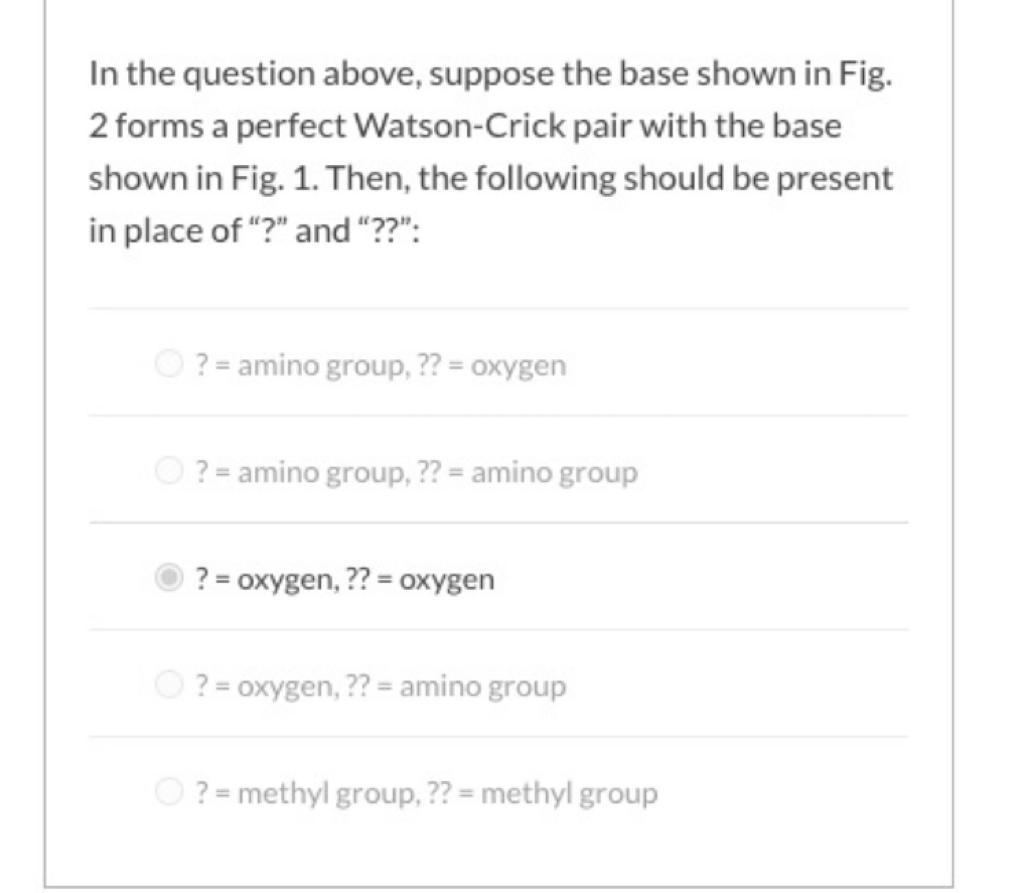 Solved Consider the following pairing faces of two | Chegg.com