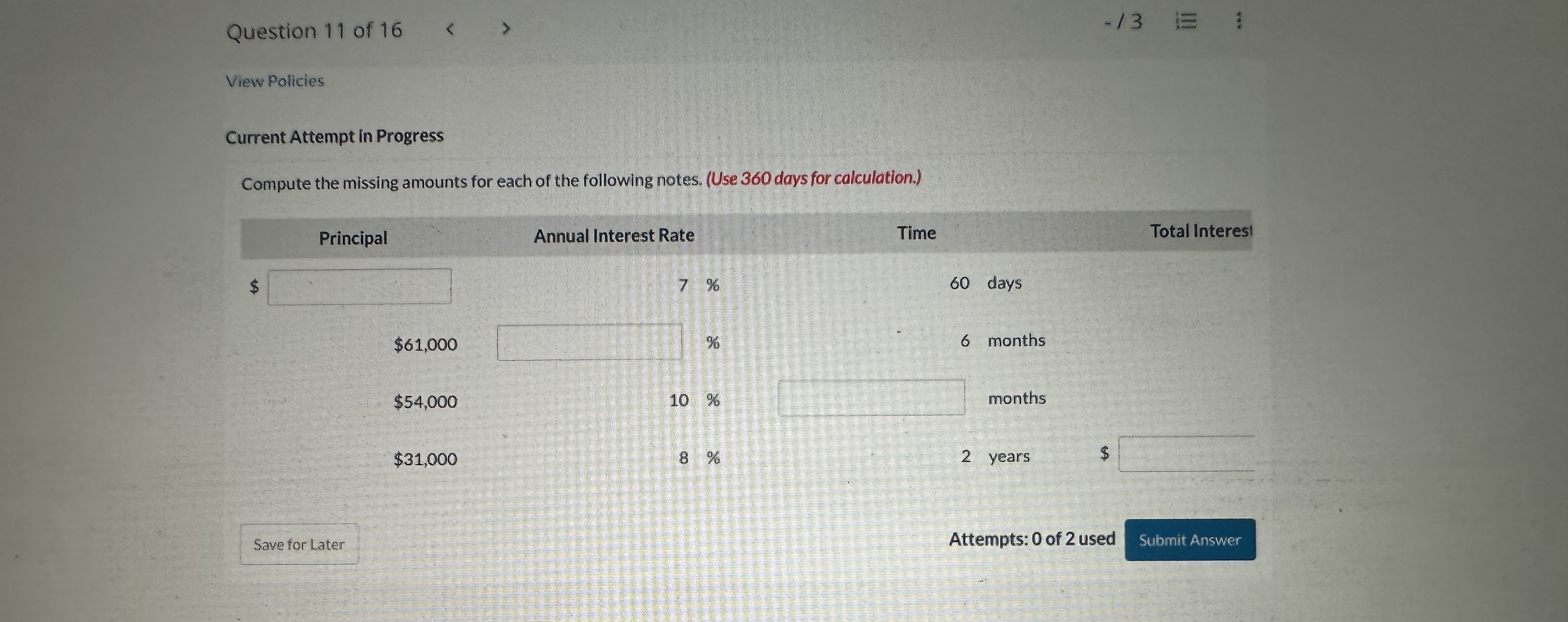 Compute the missing amounts for each of the following | Chegg.com