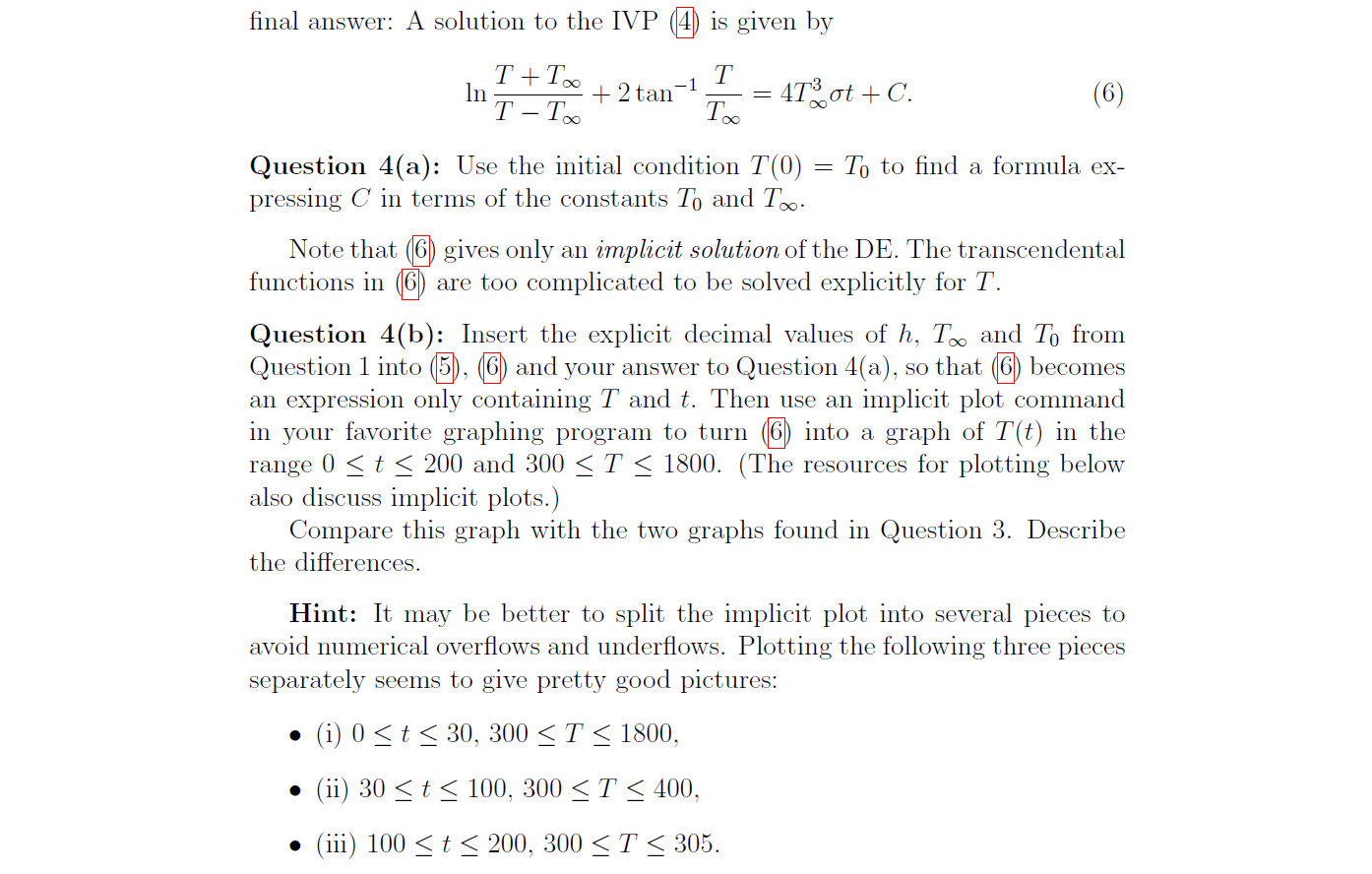 Solved Please answer question #4(a), provide a detailed and | Chegg.com