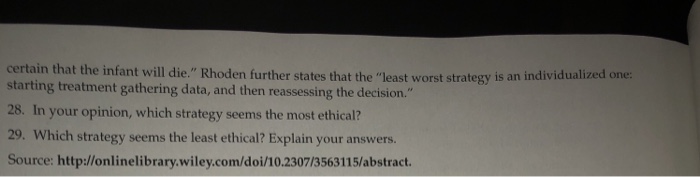 Solved ln March 2012, Nancy K. Rhoden, an hical tensions | Chegg.com