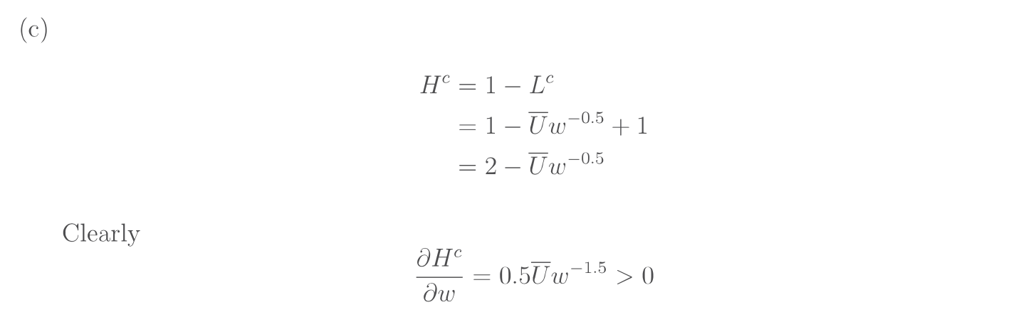 Solved Suppose that an individual's utility function for | Chegg.com