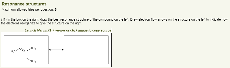 Solved Organic Chemistry: Resonance structures(11) ﻿In the | Chegg.com