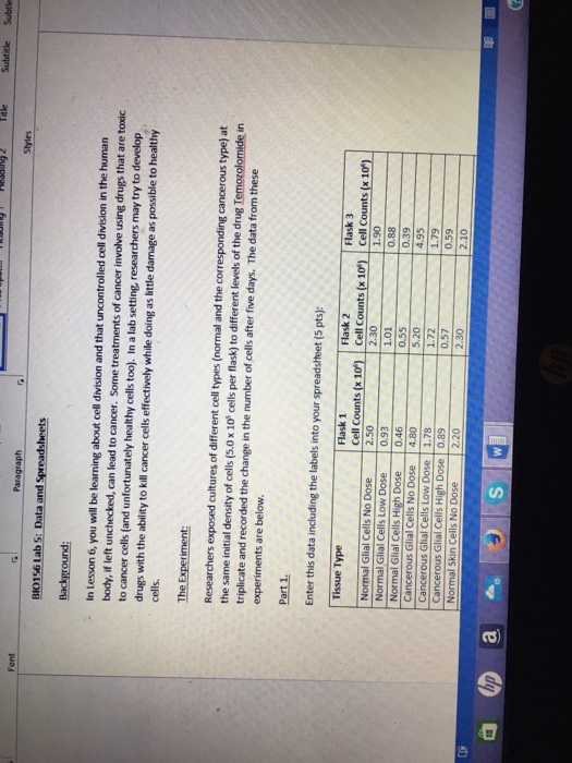 Solved OpenOfficeCalc Lesson 5 Lab Objectives For the Lesson | Chegg.com