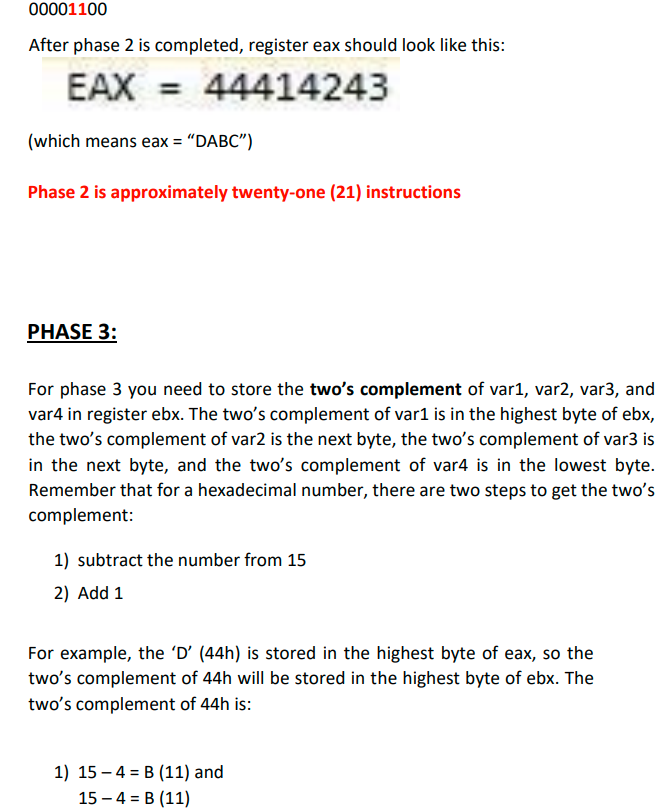 data var1 BYTE 'A' var2 BYTE 'B' var3 BYTE 'C' var4 | Chegg.com
