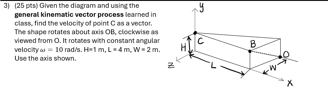 Solved by an EXPERT (25 pts) ﻿Given the diagram and using thegeneral ...