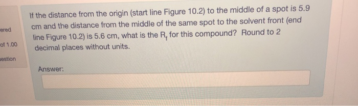 Solved If the distance from the origin (start line Figure | Chegg.com