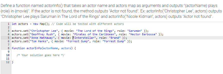 Solved IN JAVASCRIPT ONLY ***ANSWER WITH JAVASCRIPT ONLY. | Chegg.com