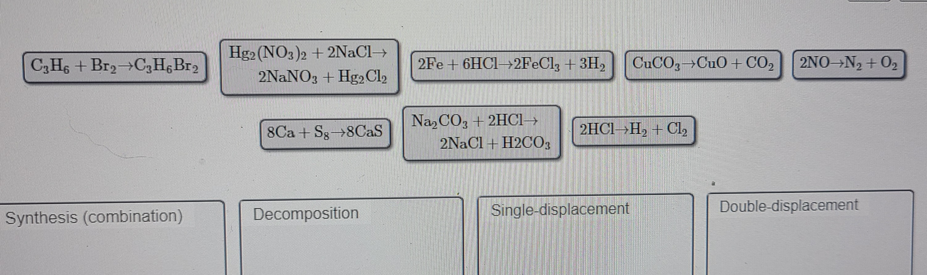 Solved C3H6+Br2→C3H6Br2 | Chegg.com